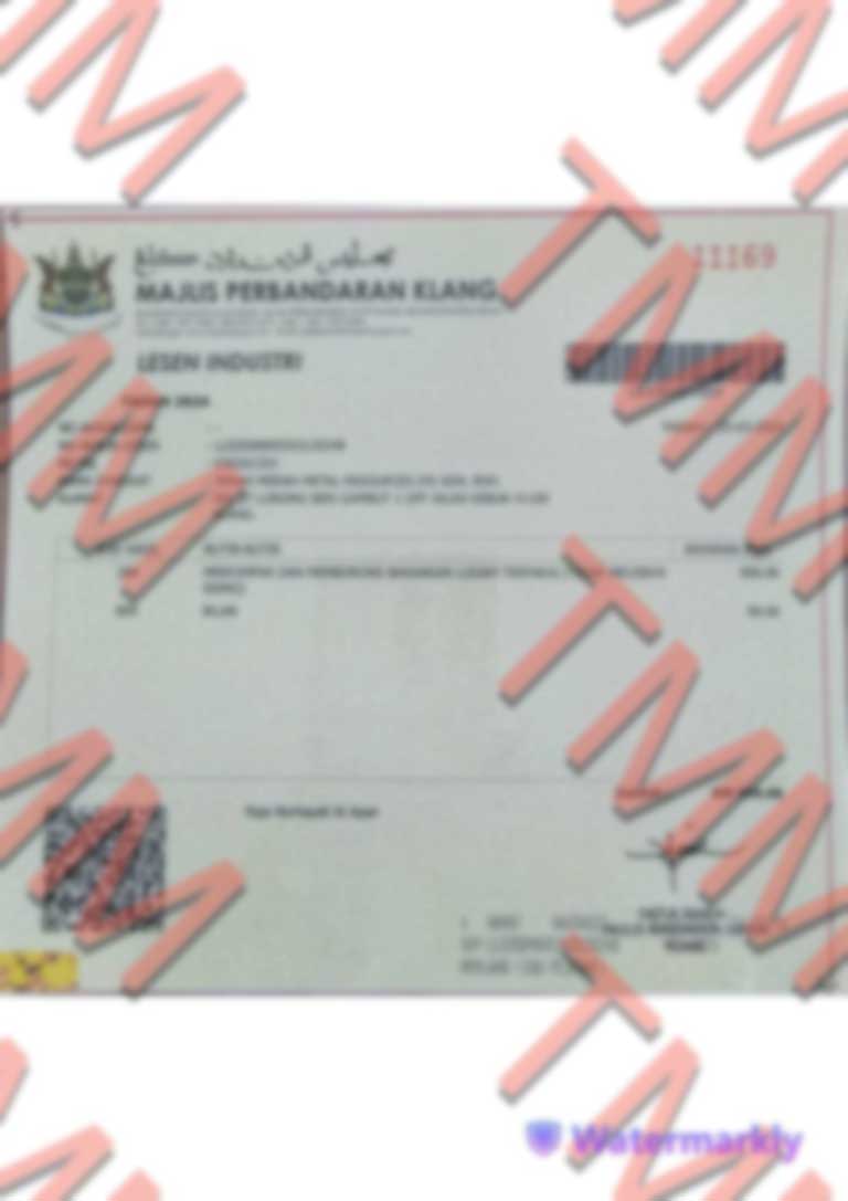 Our Certifications - Tanah Merah Group